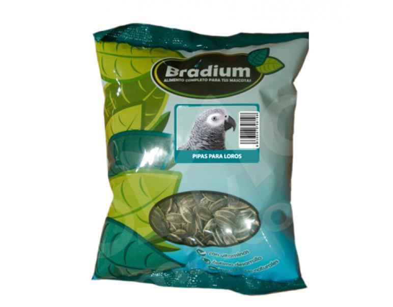 Bradium Pipas para Loros 370gr - Comotú Mascotas